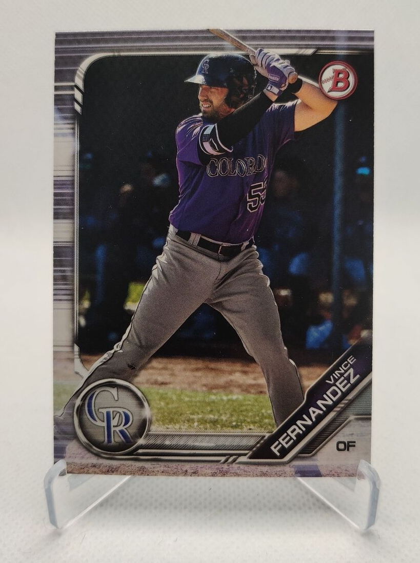 2019 Bowman Draft Base #BD-137 Vince Fernandez - Colorado Rockies | eBay