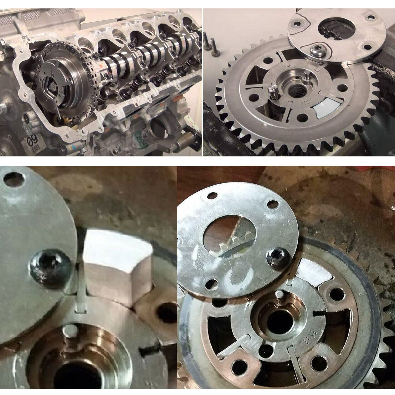 Cam Phaser Delete Lockout Aluminum Block Fit Ford 4.6L 5.4L 6.8L 3V ...