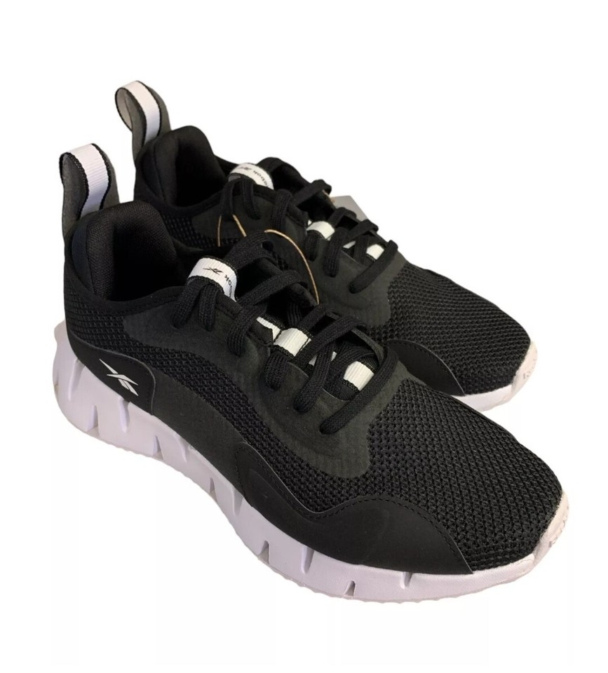 Reebok Womens Zig Dynamica CL Lightweight Lace Up Running Shoe ...