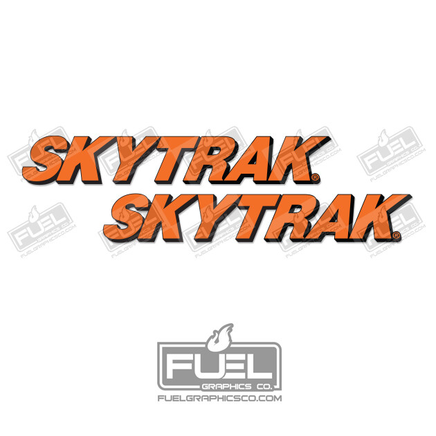 Skytrak Premium Vinyl Decal / Sticker 2-Pack - Telehandlers, Telescopic ...