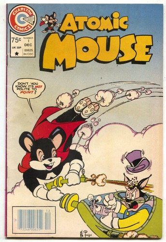 Atomic Mouse #1 1984- Al Fago- Charlton Comics F/VF | eBay