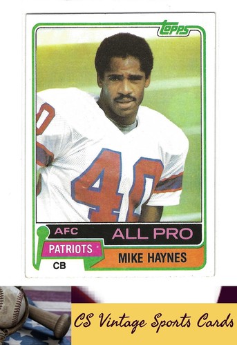 1981 Topps #230 Mike Haynes | eBay
