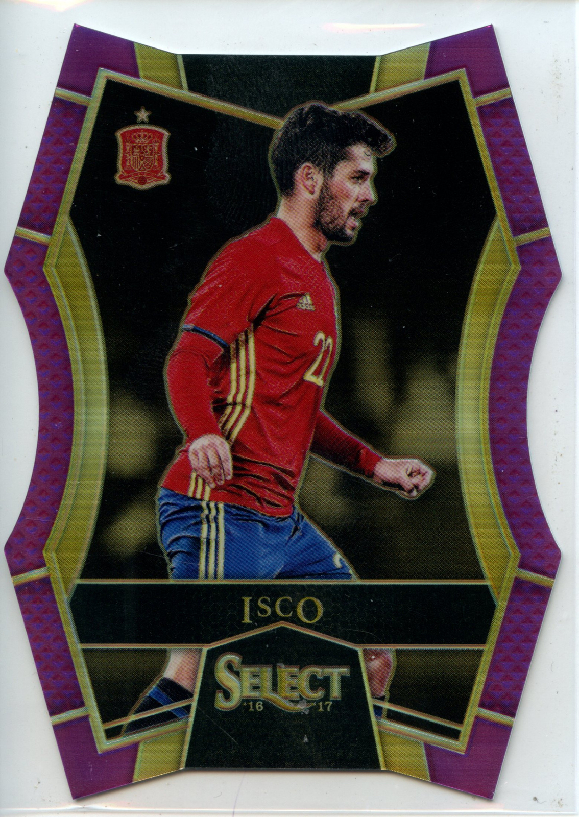 2016-17 Panini Select Mezzanine PURPLE #186 Isco - Spain #87/149 | eBay