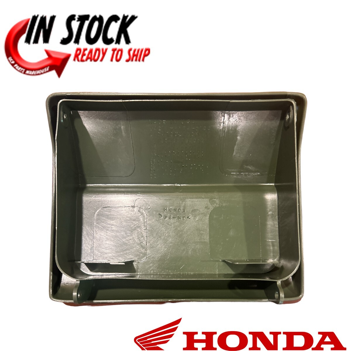 HONDA REAR STORAGE TRUNK LID , TOOLBOX LID TRX 400 450 FOREMAN OEM ...