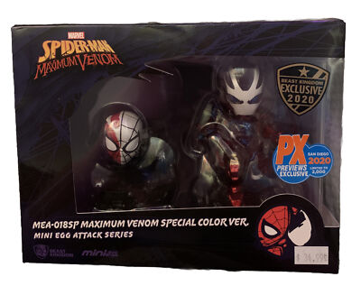 MEA-018SP Spider-Man Maximum Venom SDCC 2020 2 Pack Mini Egg Attack ...