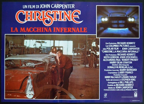 fotobusta CHRISTINE LA MACCHINA INFERNALE JOHN CARPENTER AUTO CAR ...