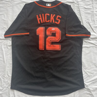 Jordan Hicks Signed Jersey Inscribed Type 1 Fam PSA/DNA Autographed ...