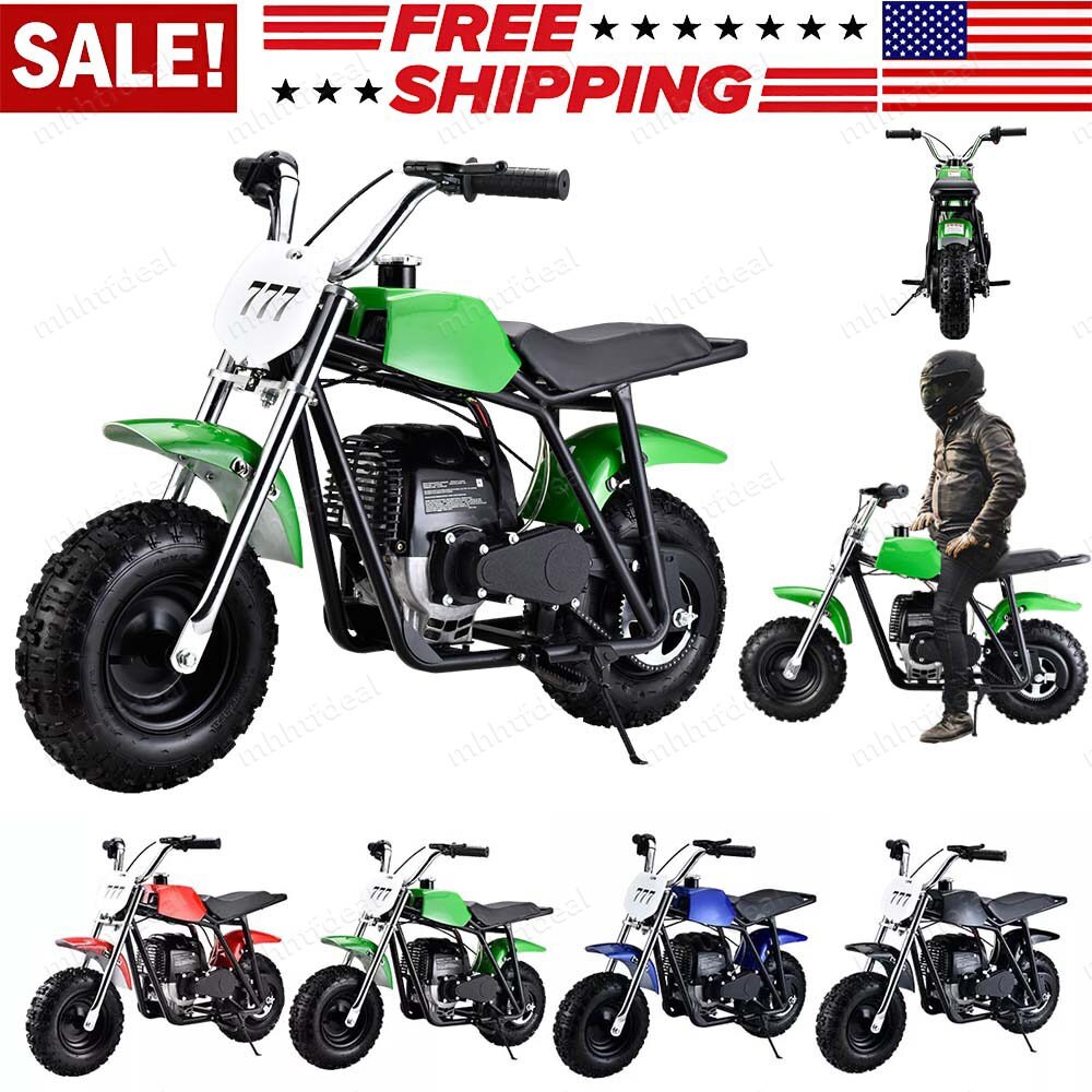 Mini Dirt Bike 40CC 4-Stroke Gas Bike Off-Rode Motor Bike 20MPH For Kid ...