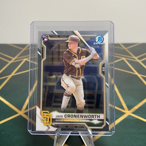 2021 Bowman Chrome Jake Cronenworth Rookie Card #68 San Diego Padres RC ...