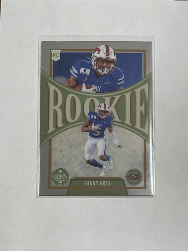 Danny Gray 2022 Panini Legacy Football CHROME Rookie Card RC #170 49ers ...