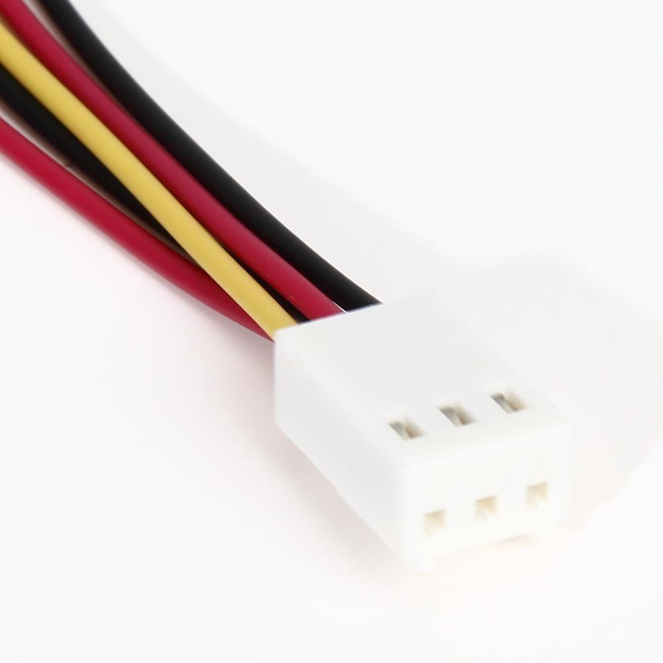 5Pcs 12V 3 Pin Female to 2/3 Pin Male PC Fan Power Splitter Extension ...