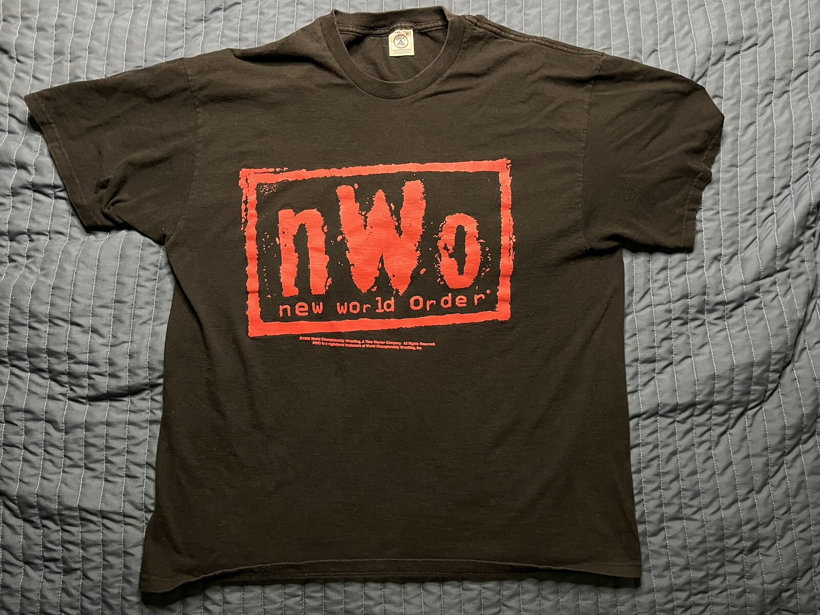 Vintage 1998 WCW NWO New World Order Wolf Pack T Shir… - Gem