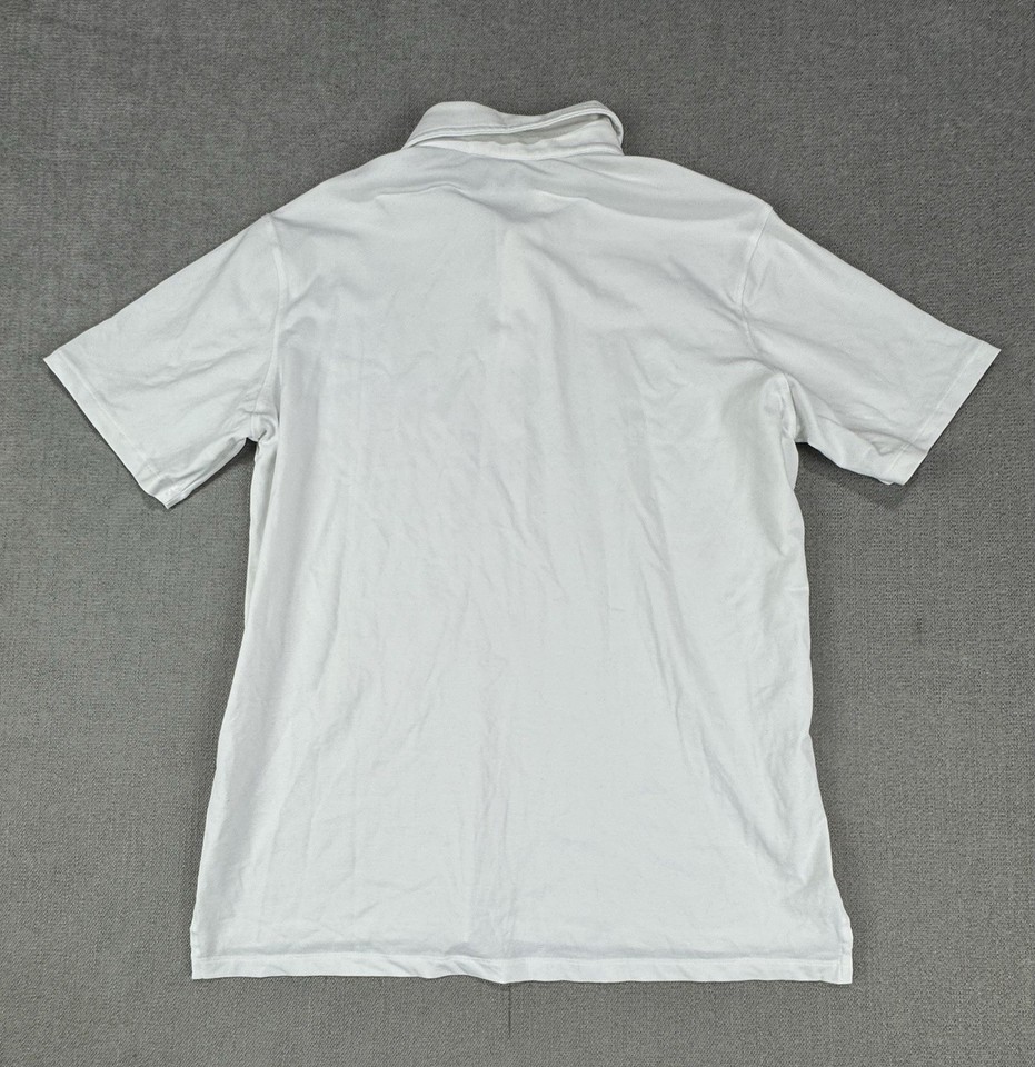Greyson Polo Shirt Mens Large White Performance Golf NEW | eBay