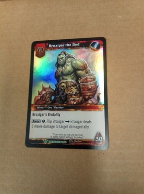 * Warcraft TCG Time Walkers Single Card Broxigar the Red | eBay
