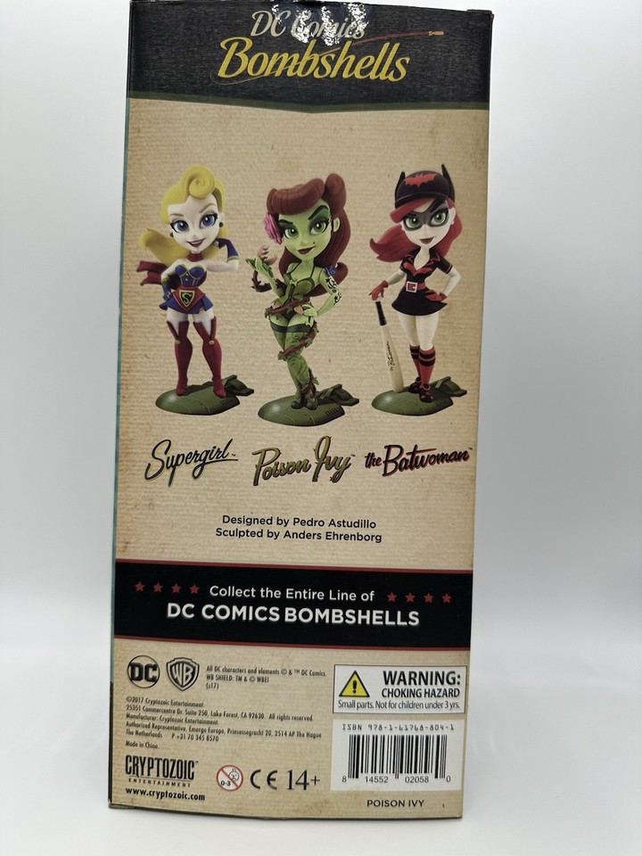 Cryptozoic DC Bombshells Poison Ivy Vinyl Statue | eBay