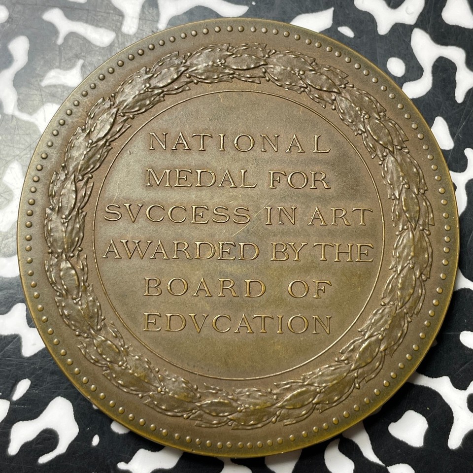 1908 G.B. Edward VII South Kensington Board Of Education Award Medal ...