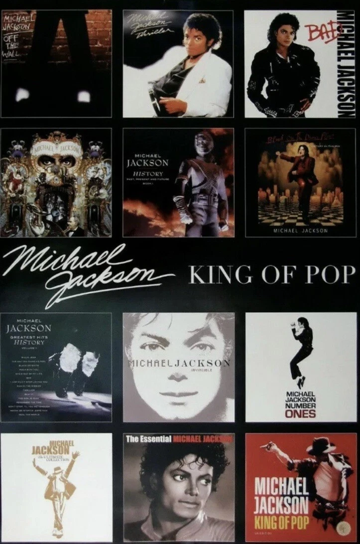Michael Jackson King Of Pop Posters