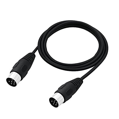 PNGKNYOCN DIN 6 Pin Audio Signal Cable 6 Pin DIN Male to Male AV ...