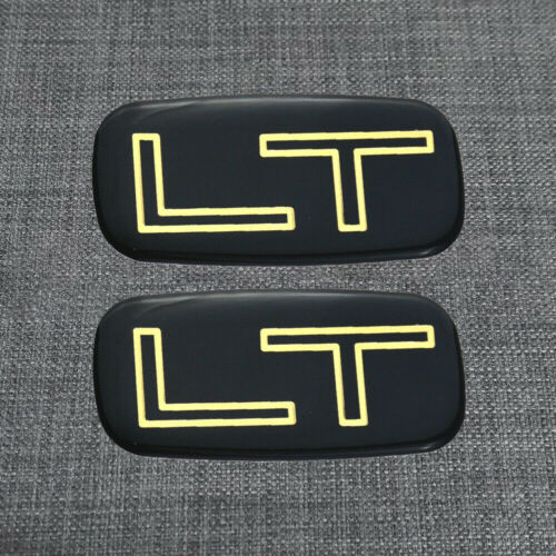 For 1992-2007 LT Emblem 15036136 (Gold Black)-2Pc | eBay