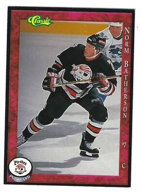 Norm Batherson 1994-95 Portland Pirates (AHL) | eBay