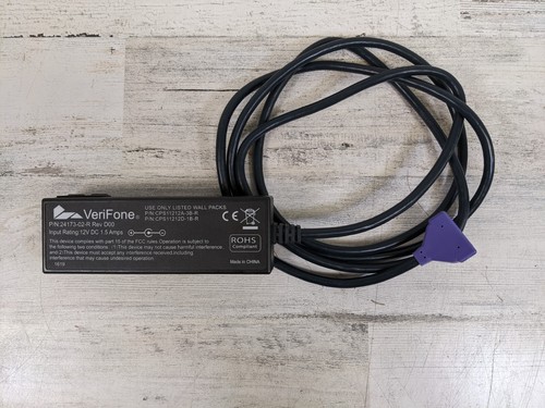 VERIFONE 24173-02-R PURPLE MULTI-PORT ETHERNET SWITCH 2M CABLE | eBay