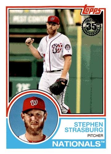 2018 Topps 1983 Topps Baseball Stephen Strasburg 83-36 | eBay