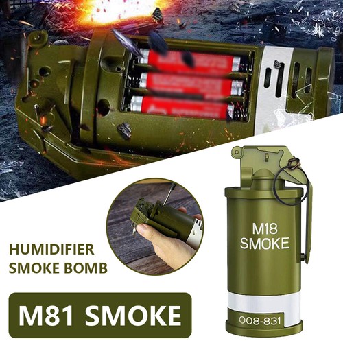 Air Humidifier Bomb Shaped Funny Tricky Smoke Blasting Toy Simulation ...