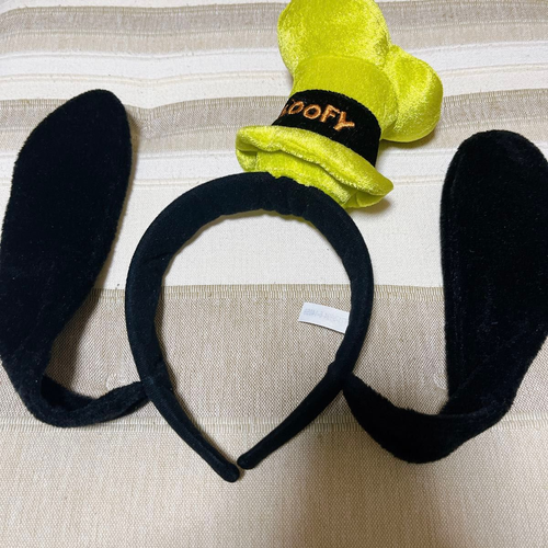 Goofy Long Ears Headband Black Tokyo Disney Resort Japan TDR TDS TDL | eBay