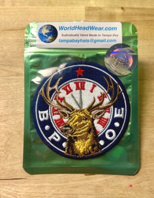 Elks Lodge Patch High Quality Embroidered Collectable Patch Iron-on or ...
