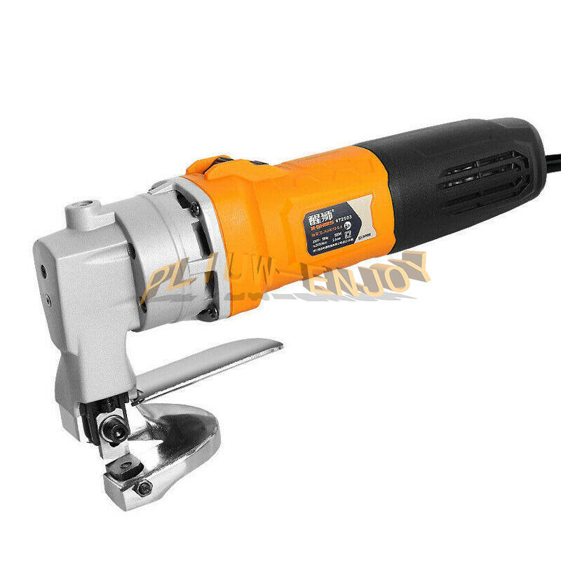 220V Electric Sheet Shear Metal Cutting Iron Shears Heavy Duty Cutter ...