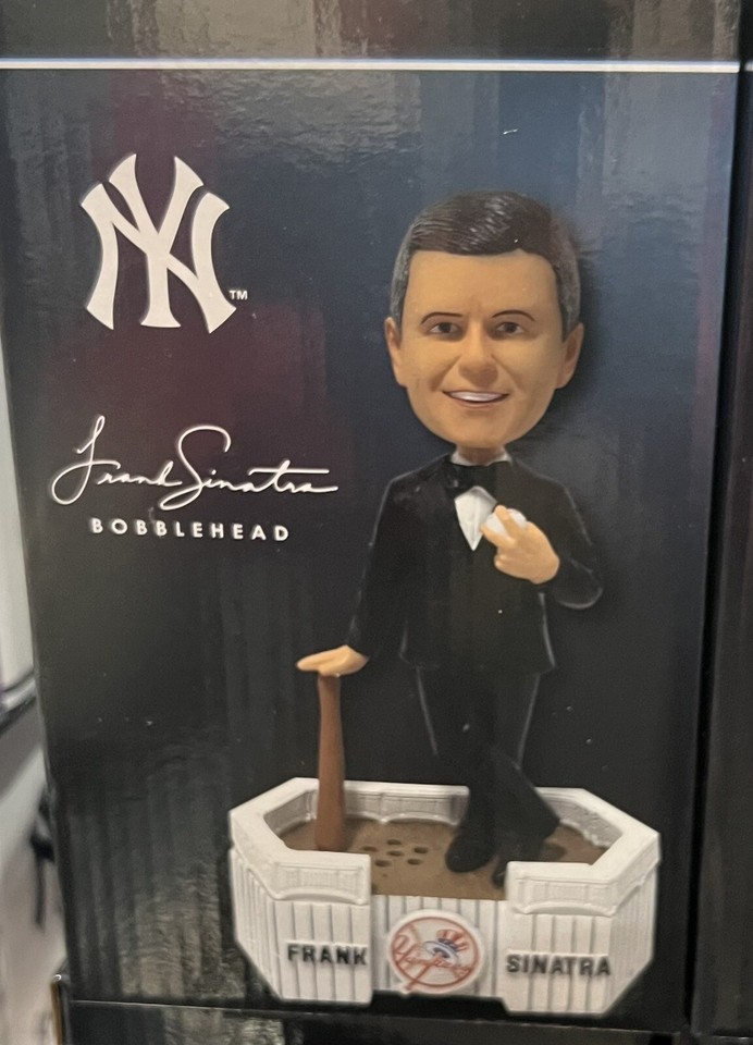 NY YANKEES FRANK SINATRA SINGING BOBBLEHEAD SGA 2024 MLB BASEBALL | eBay