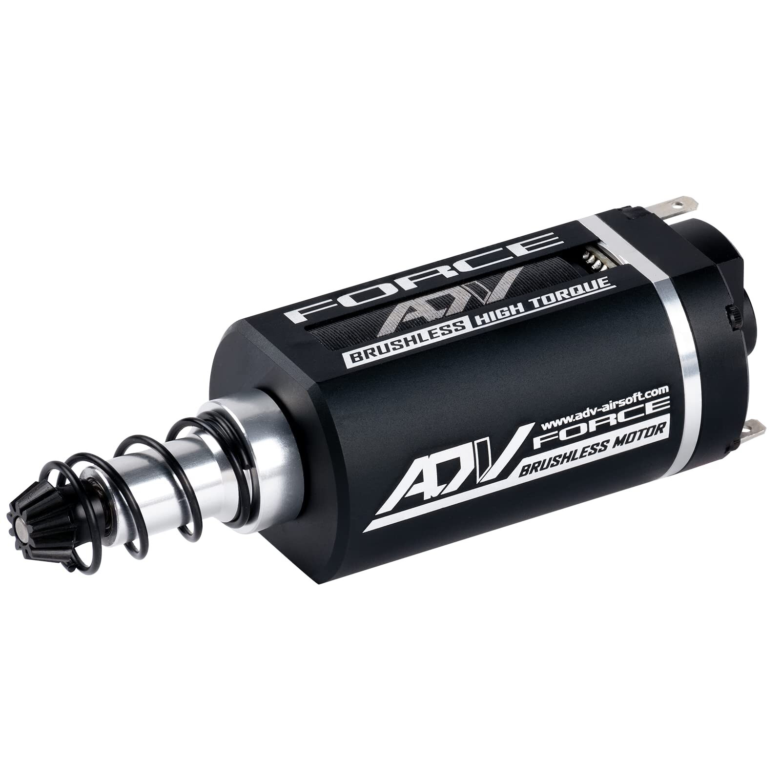 ADV Airsoft Brushless Motor for AEG, High Torque Long Type CNC Motor ...