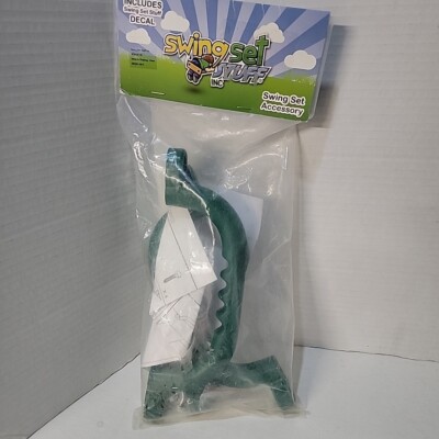 SWING SET STUFF 10" PLAYGROUND HANDLES GREEN (PAIR) tree house backyard ...