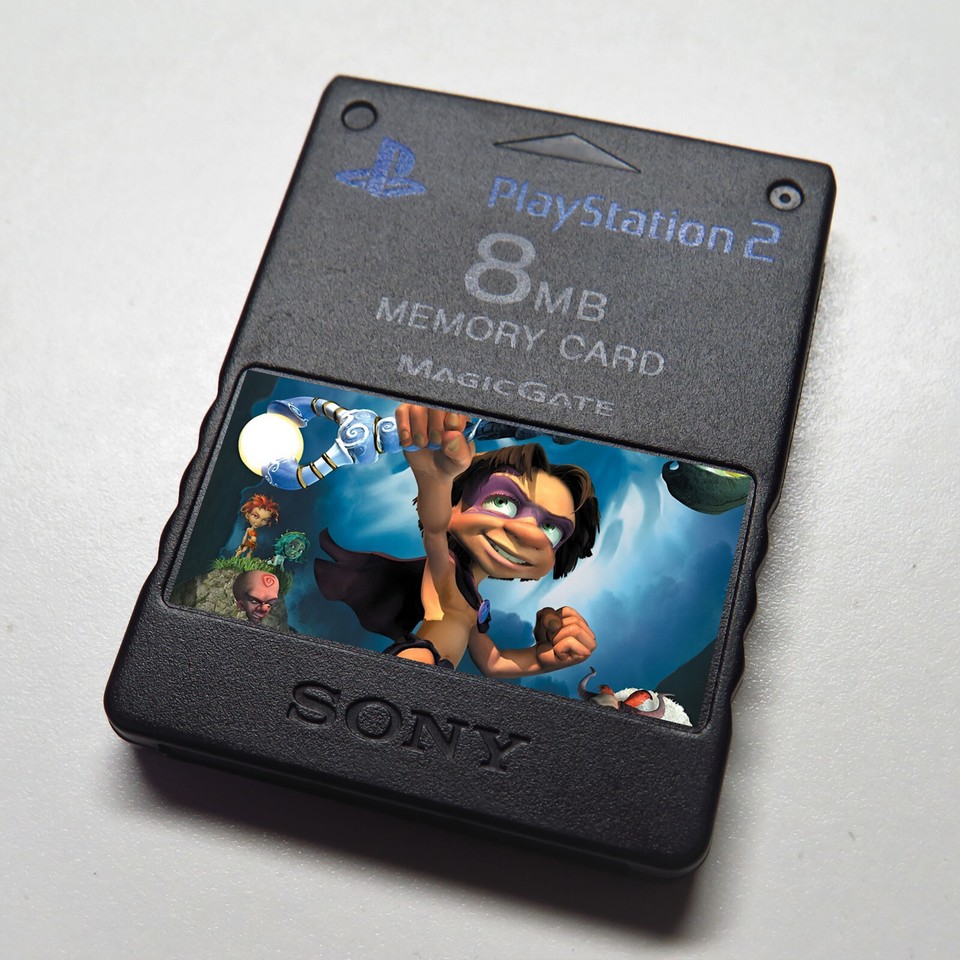 Custom PlayStation 2 (PS2) Memory Card Stickers - Catalog #2 - You Pick ...