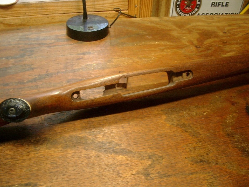 Enfield P17 or P14 Sporting Rifle American Walnut Stock, Redhead Pad-b ...