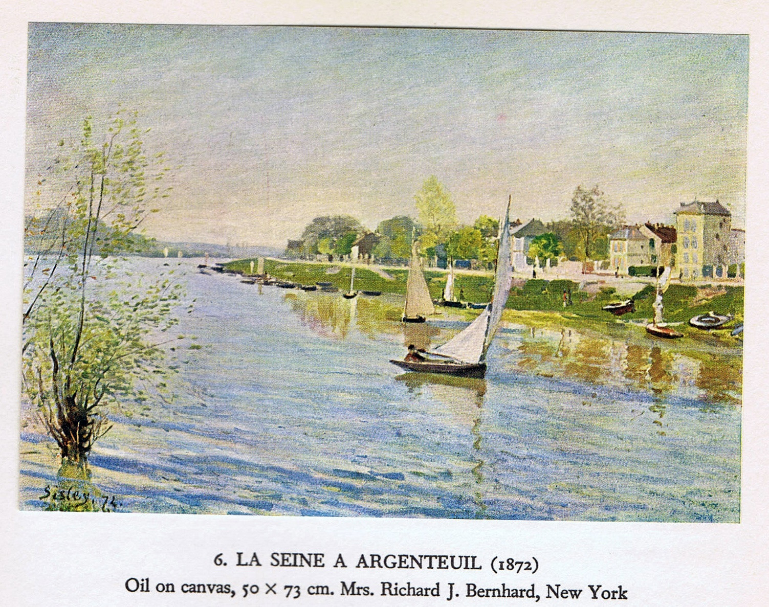 La Seine At Argenteuil