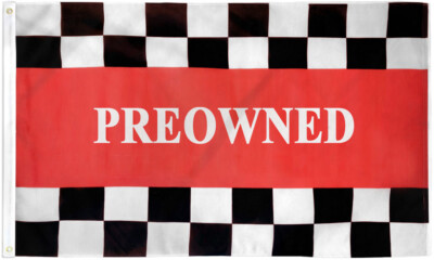 Preowned Flag 3x5ft Dealership Banner Sign Bandera Autos Usados ...