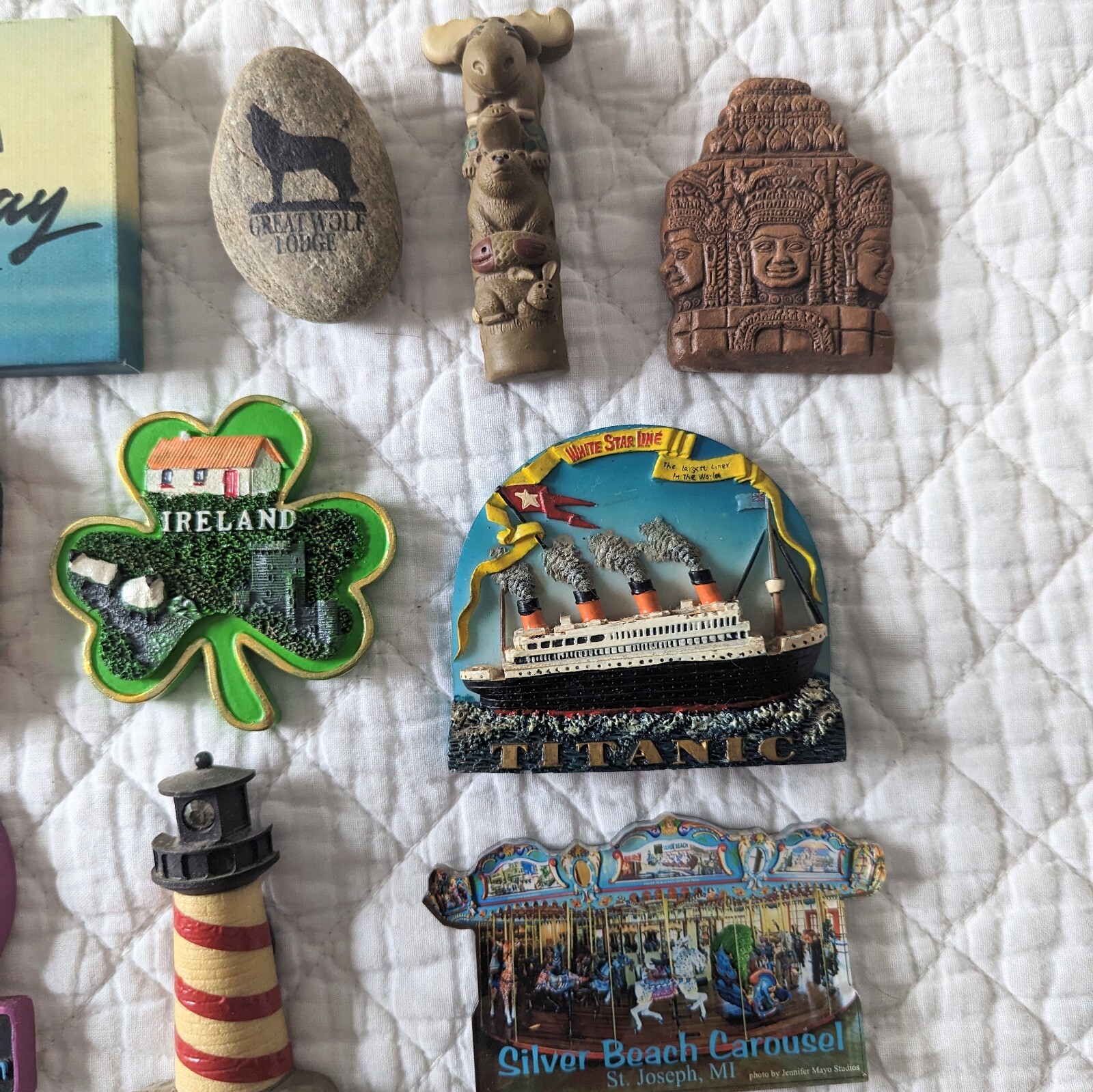 Lot/20 Fridge Magnets States, Cities, Countries Attractions. NY | eBay