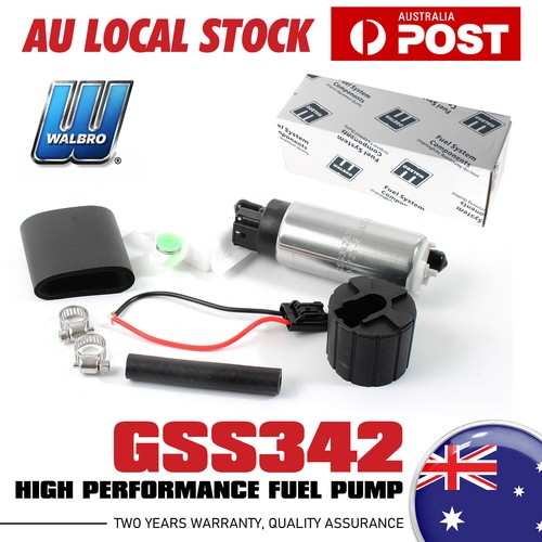 Genuine Walbro GSS342 255LPH High Pressure Fuel Pump Kit FITS WRX ...