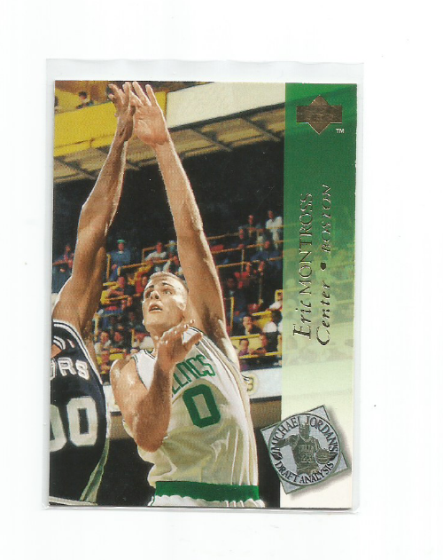 ERIC MONTROSS (Boston Celtics) 1995-96 UPPER DECK MJ's DRAFT ANALYSIS ...