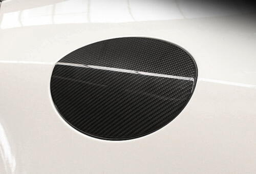 For Maserati Ghibli 2014-2021 Carbon Fiber Door Fuel Filler Gas Cap ...
