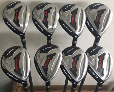 4-SW SINGLE LENGTH 37" GRAPHITE REGULAR MENS INTEGRA IWIN GOLF CLUBS ...