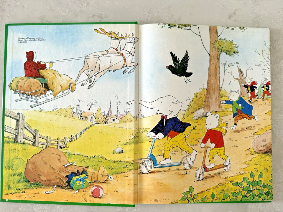 VINTAGE COLLECT 1970'S 2ND ST MICHAEL HARDBOOK OF RUPERT FAVOURITES ...