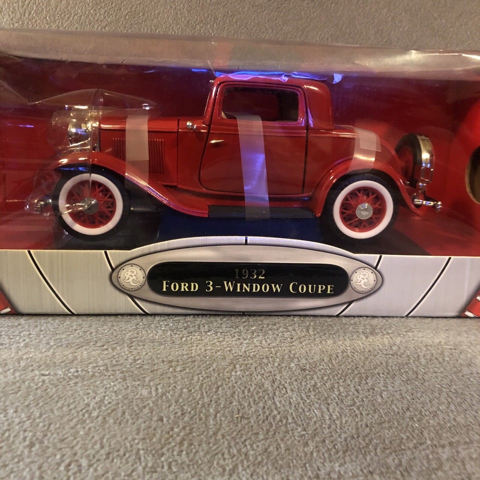 Die Cast Metal Collection Deluxe Edition 1932 3-Window Coupe Car 1:18 ...