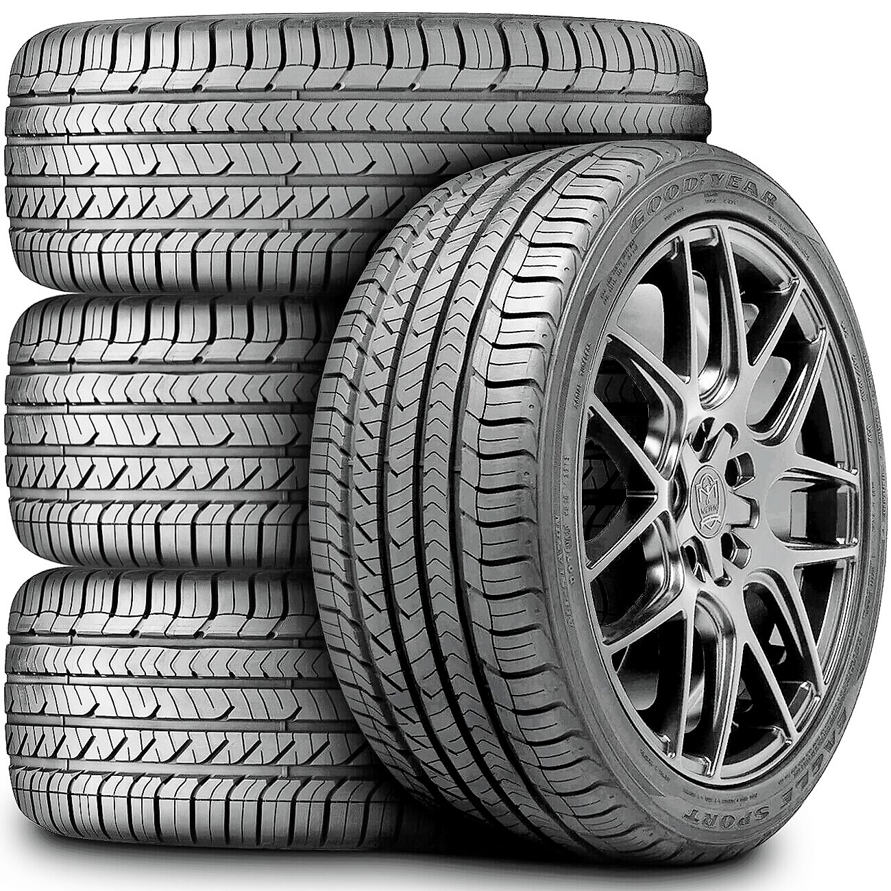 4 Tires 235/50R19 Goodyear Eagle Sport All-Season (AO) AS A/S ...