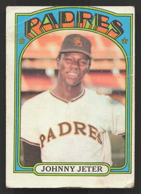Johnny Jeter 1972 Topps #288 San Diego Padres PR CR MC {0610 | eBay