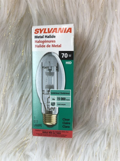 SYLVANIA 70-watt E17 Medium Base Outdoor Metal Halide HID Light Bulb 6 ...