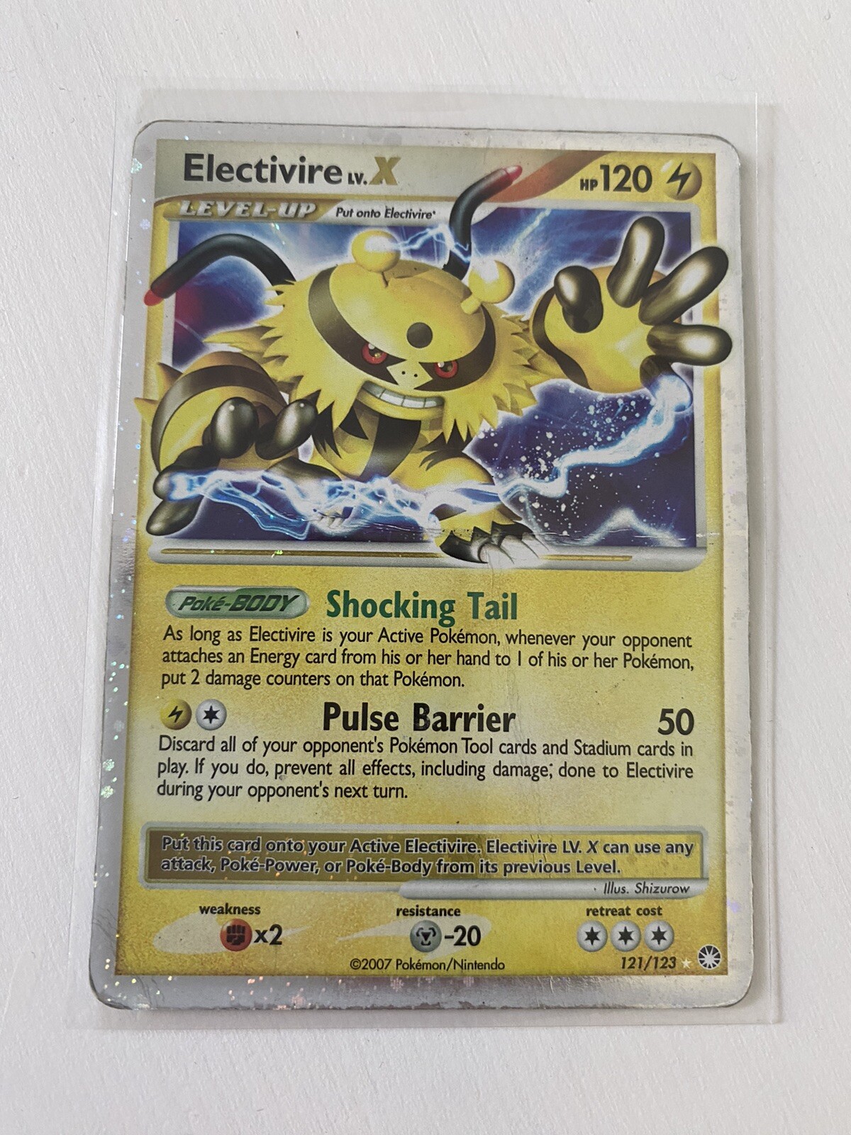 Pokemon Electivire LV.X Mysterious Treasures 121/123 Holo | eBay UK