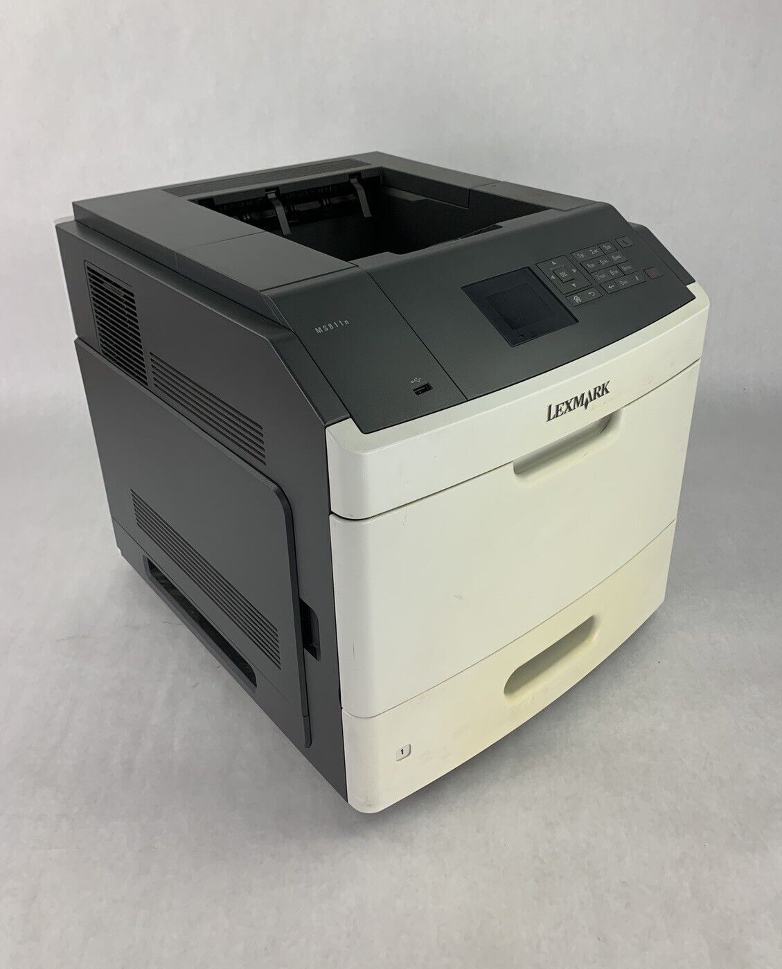 Lexmark MS811N Laser Printer 40G0200 Tested Missing Imaging Unit/Fuser ...