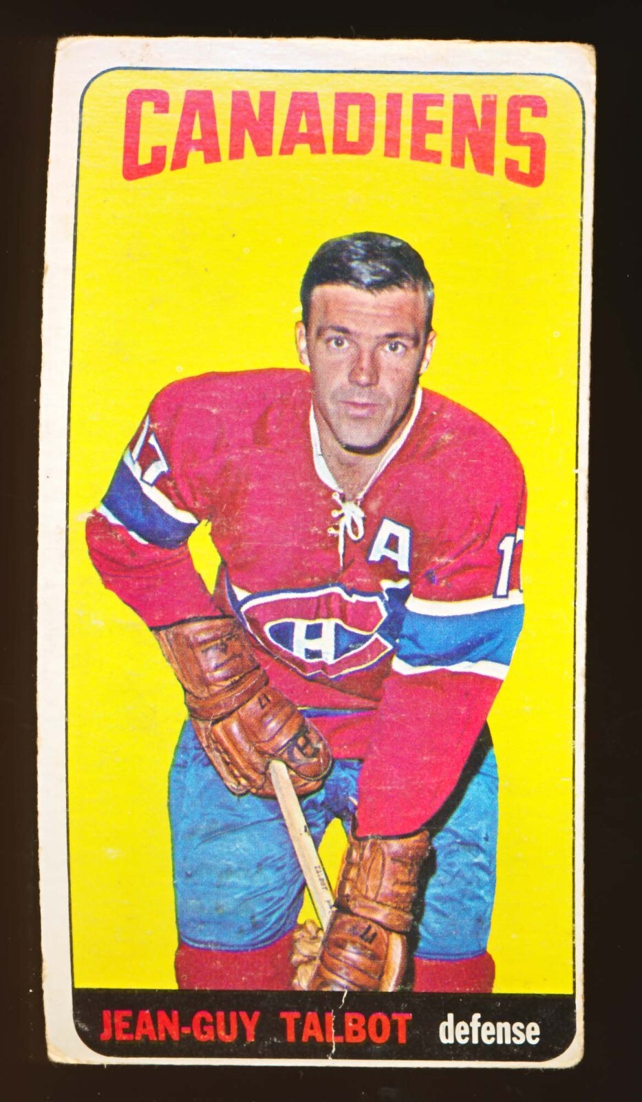 1964-65 Topps Tall Boy #52 Jean Guy Talbot Montreal Canadiens Hockey ...